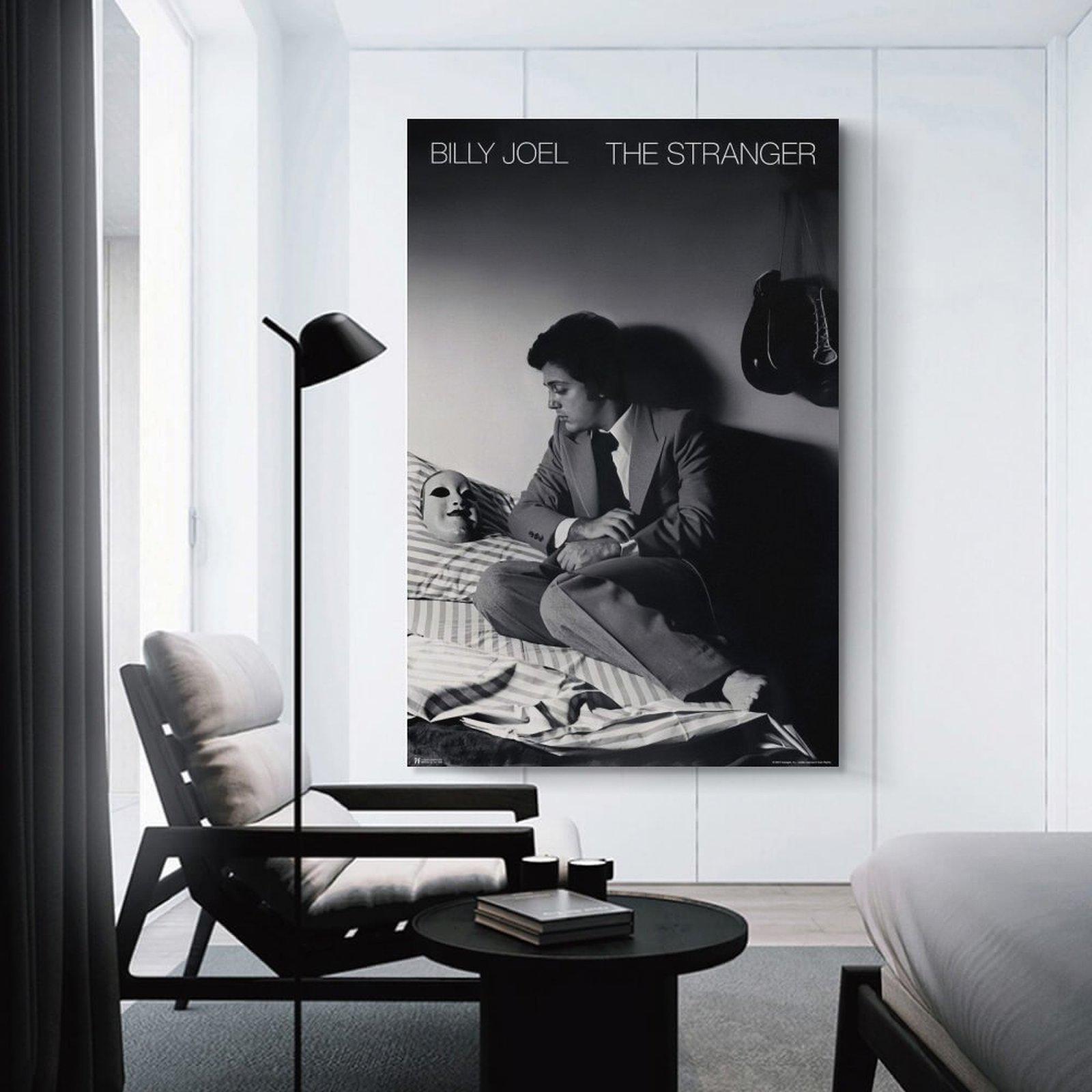 Billy Joel's 1977 Album Poster for 'the Stranger' Wall Art Picture ...