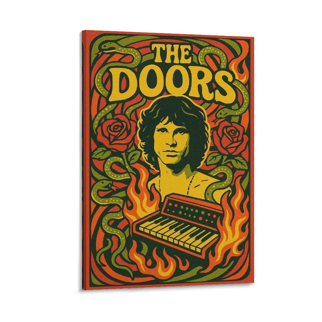 The Doors Album Cover Poster Vintage Music Wall Art Wall Art Picture ...