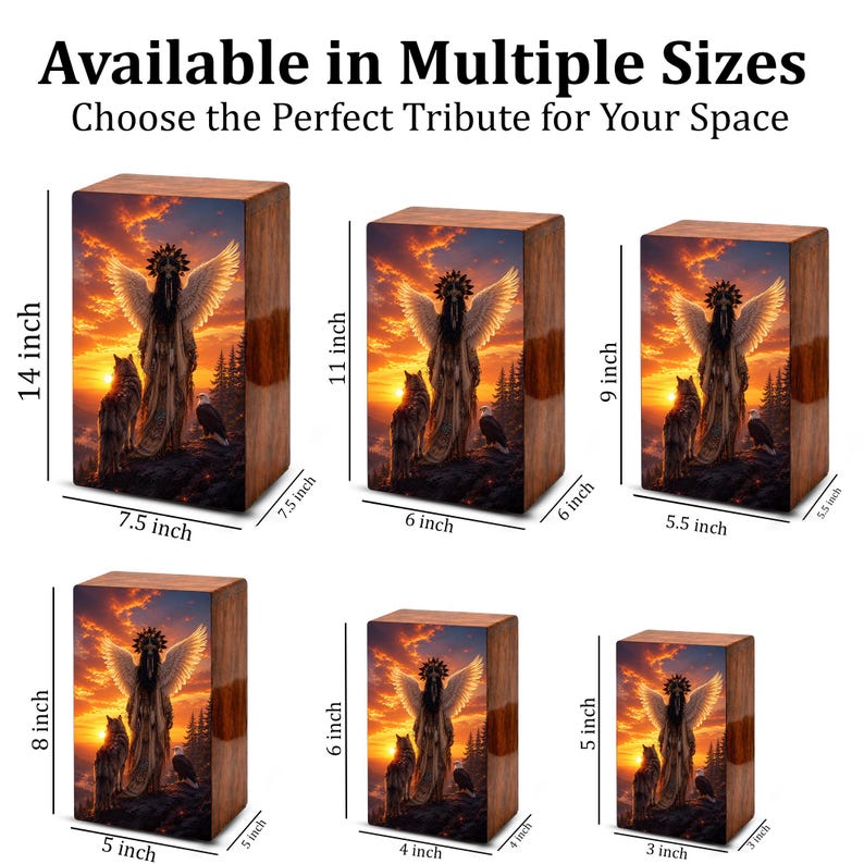 Native Tribal Urn for Women - Western Cremation Urns for Adult Female ...