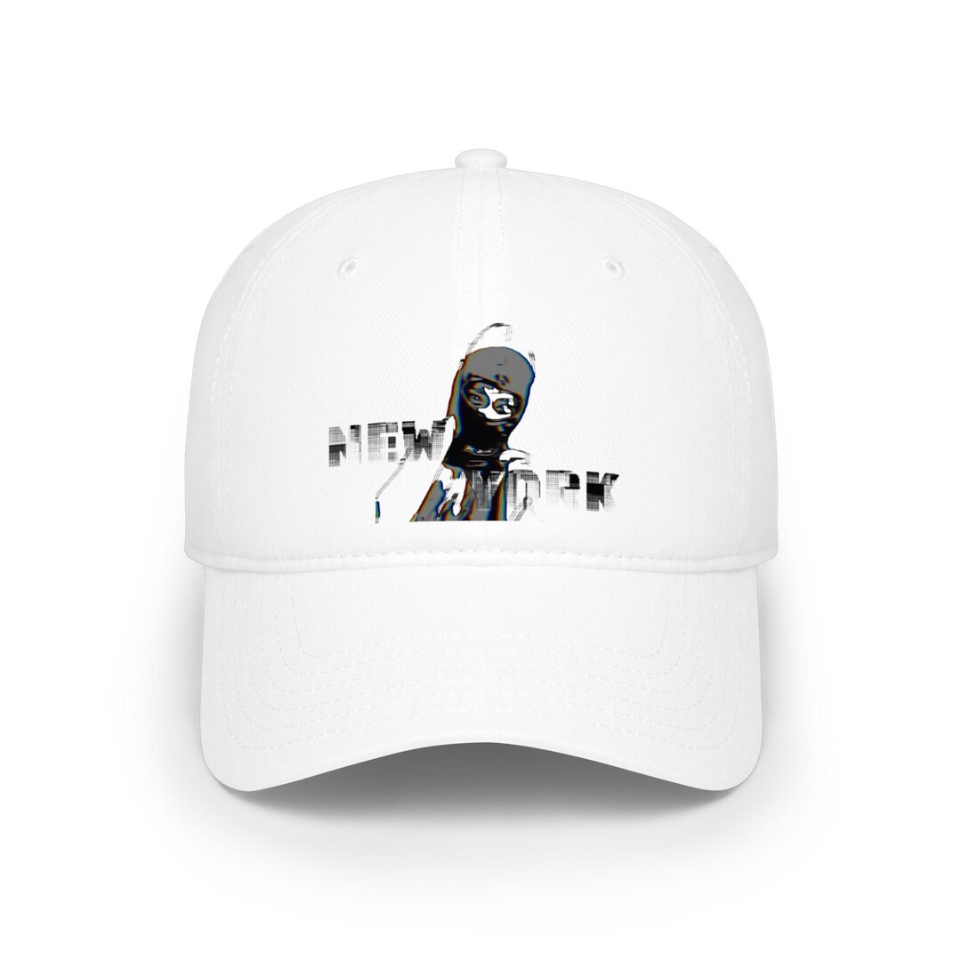 New York Masked Figure Cap | Low Profile Baseball Cap - Etsy