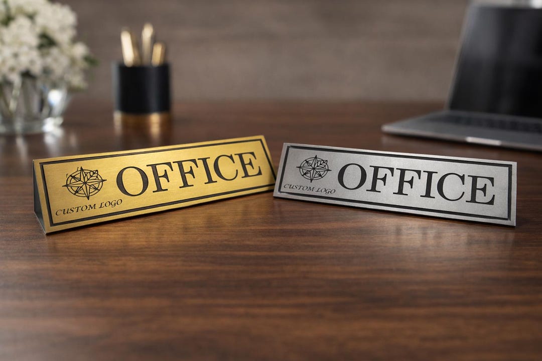 Personalised Office Desk Signs - Etsy