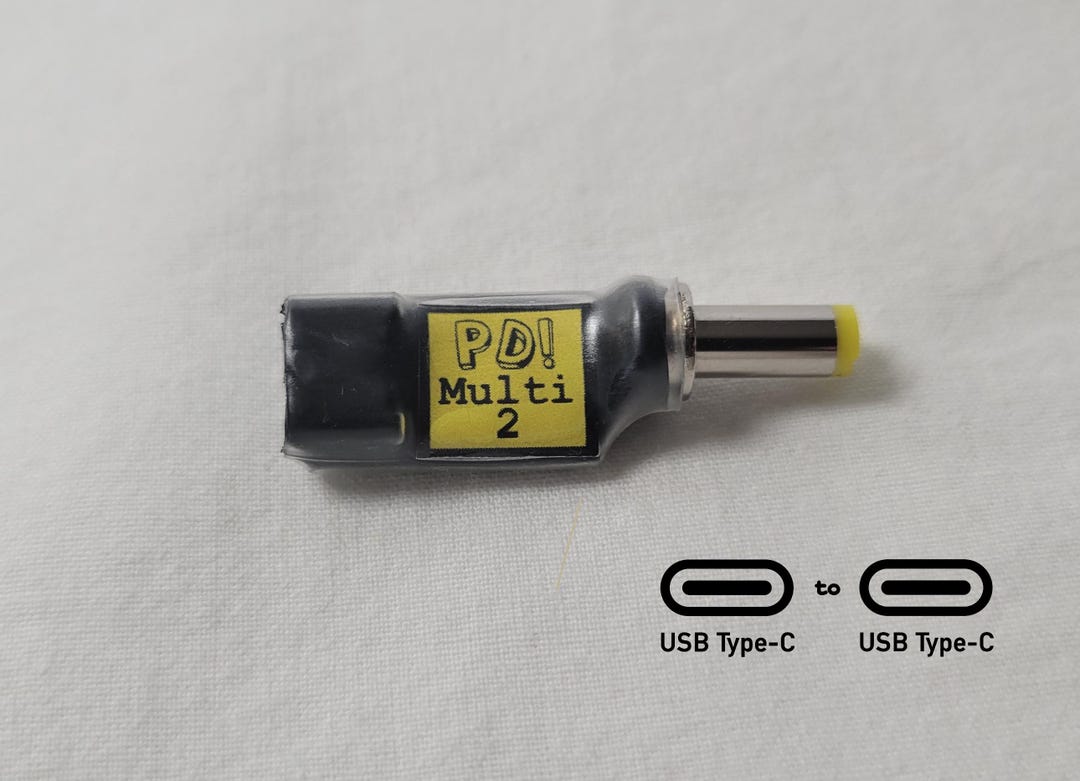 Power Dude! Multi 2 - USB-C Power Delivery Supply Adapter for Sega ...