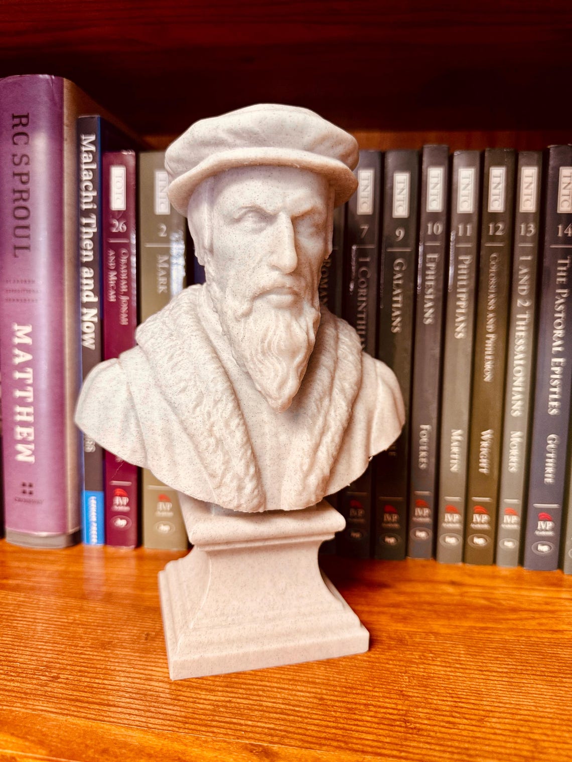 John Calvin Bust | Reformed | Calvinist | Pastor Decor - Etsy