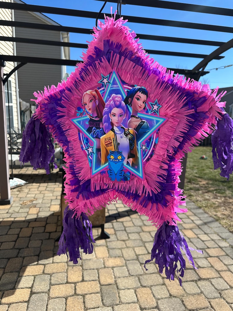 Kpop Demon Hunters Pinata 20x18: Kpop Pinatas Handmade - Etsy
