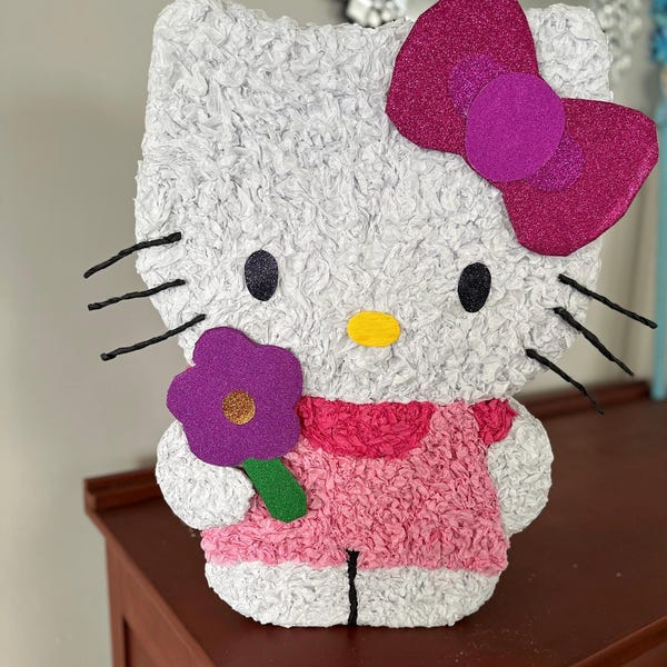 Helllo Kitty Piñata - Etsy