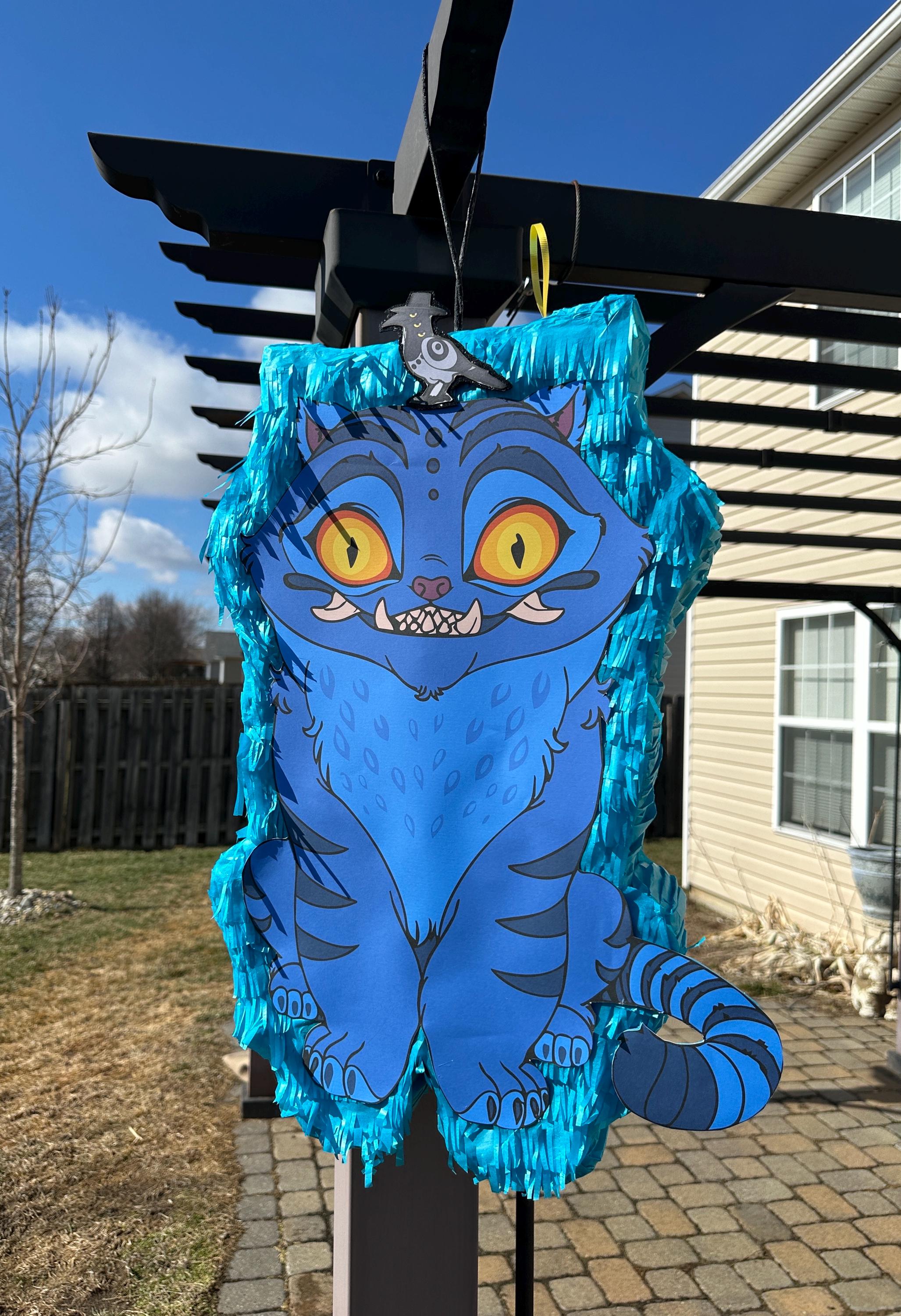 Kpop Demon Hunters Derpy Tiger Piñata – Handmade Party Decor - Etsy