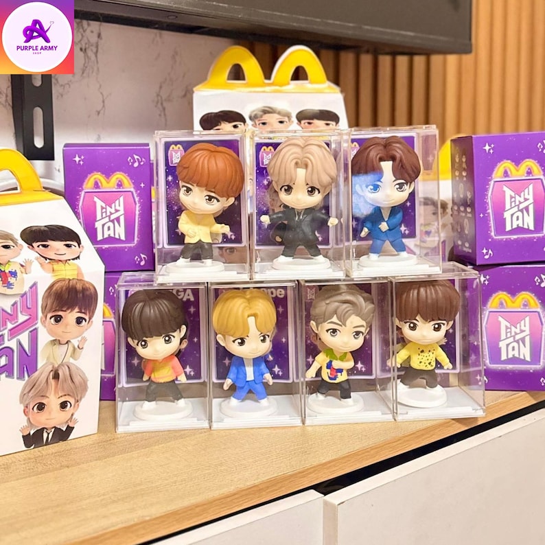 BTS Tinytan Mcdonalds Happy Meal Toy | Official Figurine | Throwback ...
