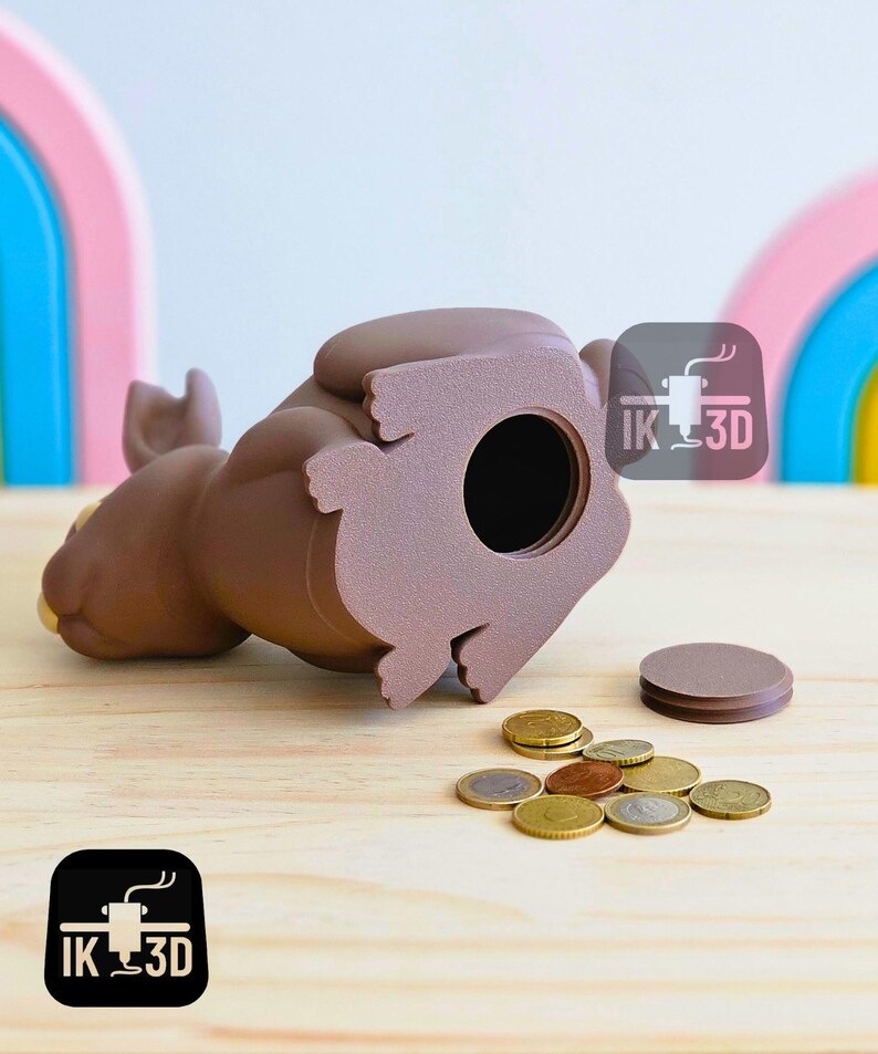 Easter Chocolate Bunny Piggy Bank - Etsy UK