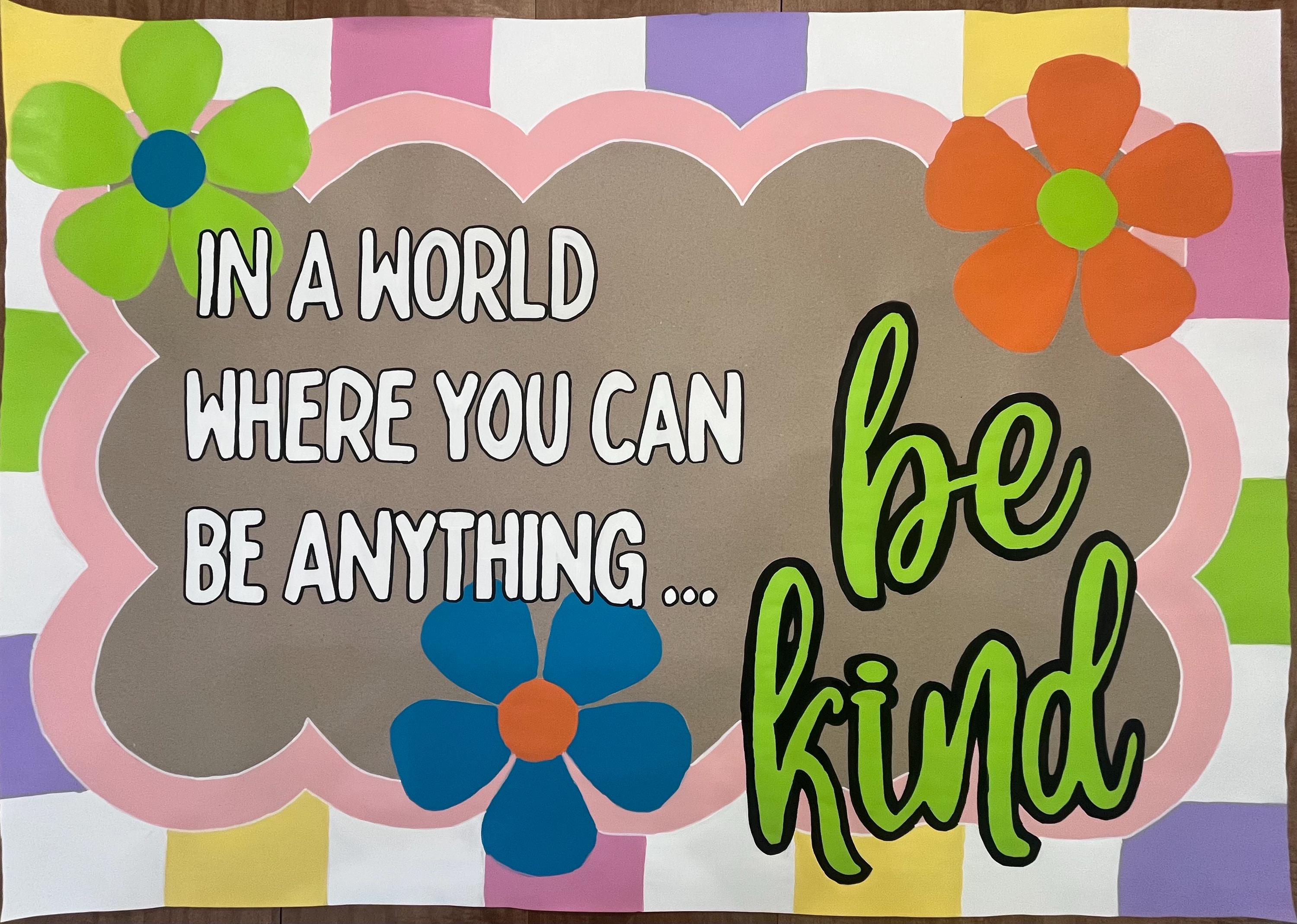 Be Kind | Classroom Banner | Bulletin Board | Elementary School ...