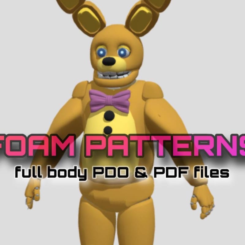 Spring Bonnie Cosplay - Etsy UK