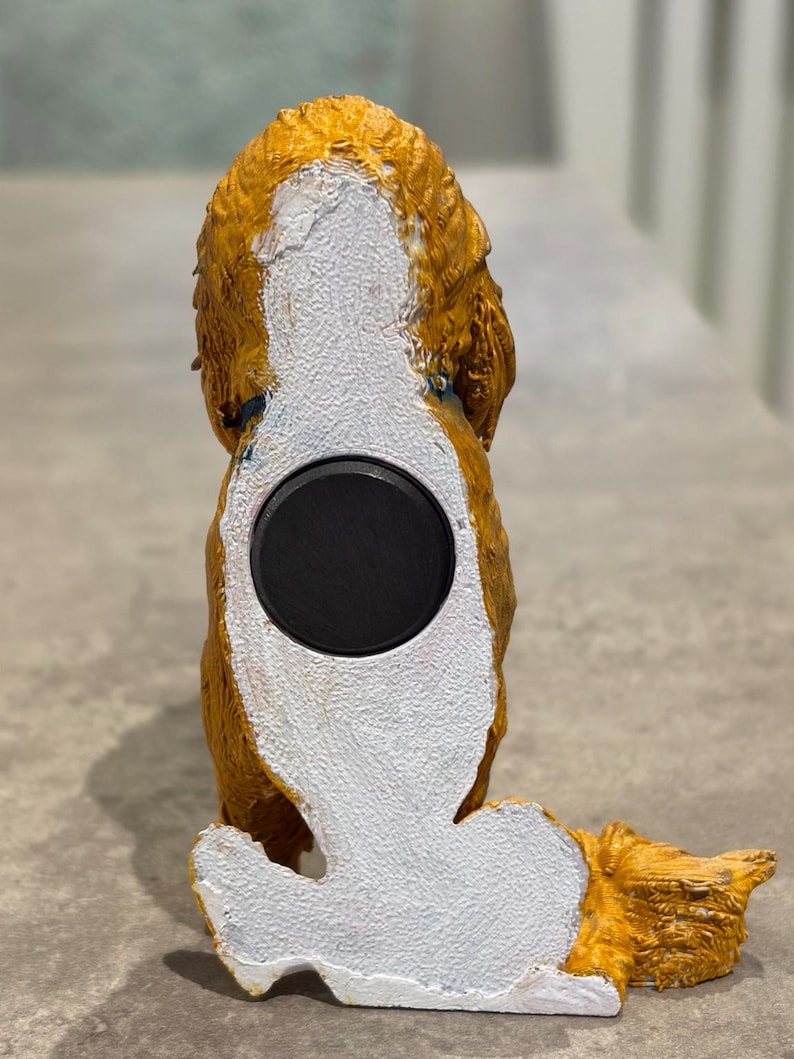 Custom 3D Printed Dog Fridge Magnet – Personalised Pet Portrait ...