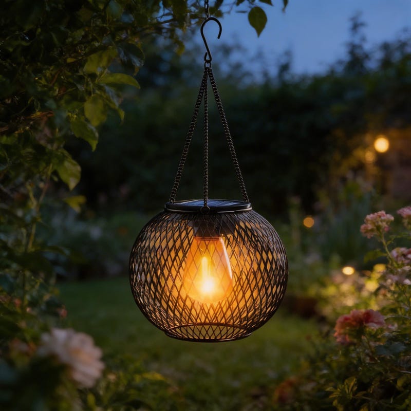Solar lanterns vintage style - Etsy.de