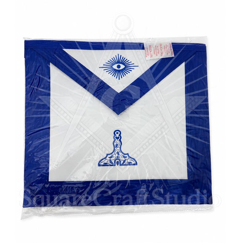 Masonic Junior Warden Masonic Apron & Chain Collar Set | Blue Lodge ...