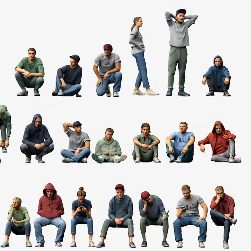 Architecture Scale Figures - Etsy