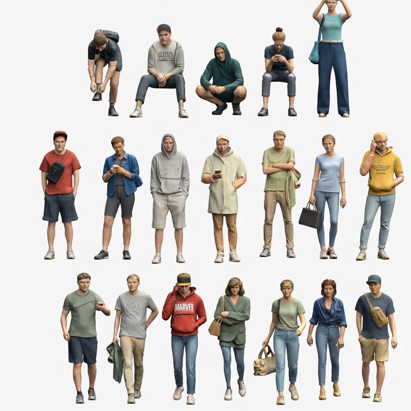 Miniatur figuren menschen - Etsy.de