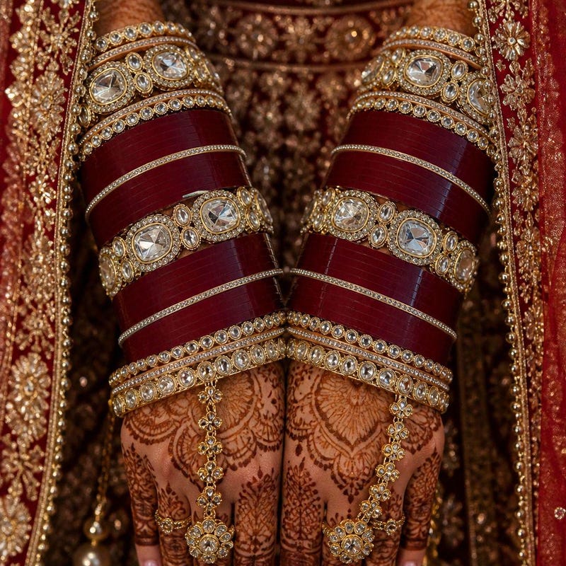 Bridal Chura Punjabi - Etsy