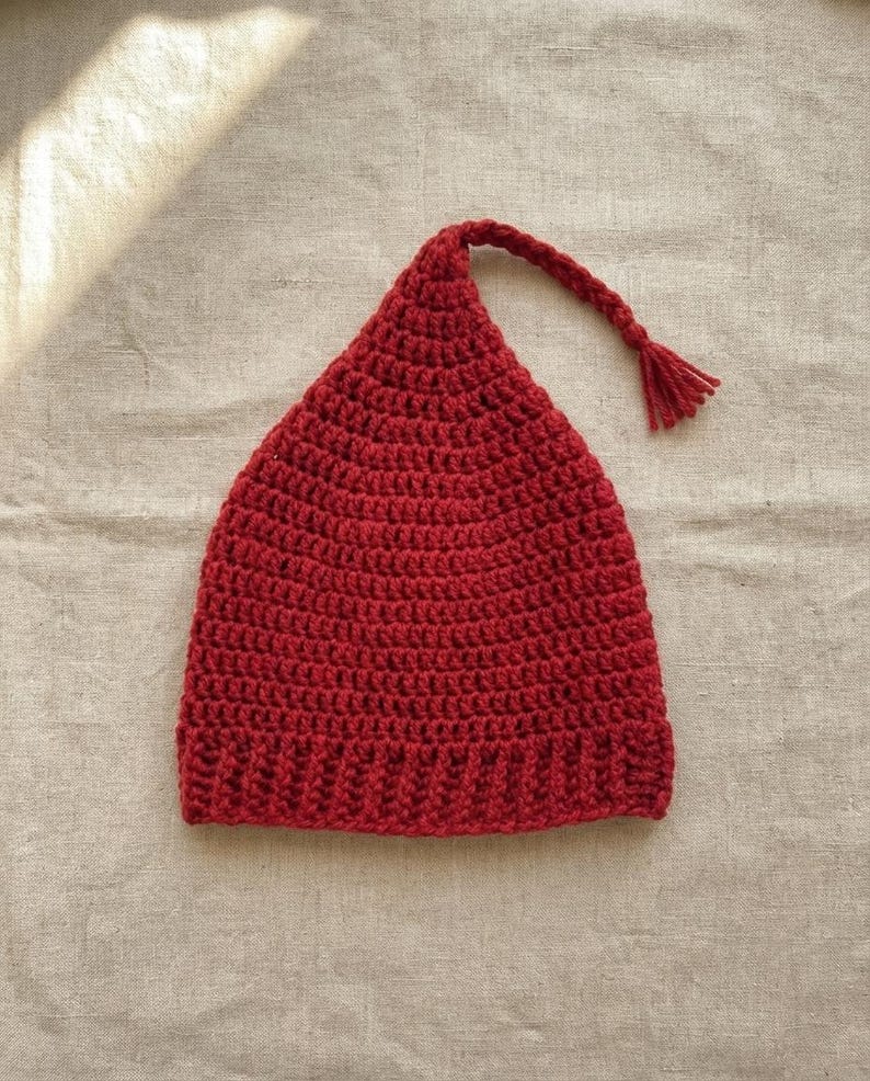 Melt the Ice Hat Crochet Pattern, Norwegian Resistance Red Hat Pattern ...