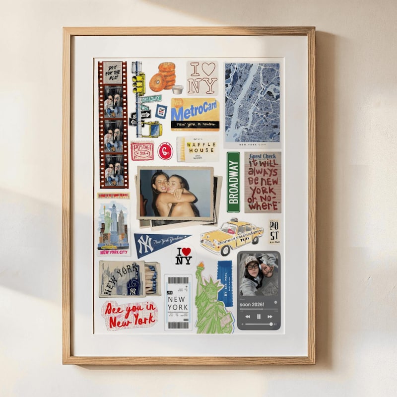 Nyc Matchbook Collage - Etsy