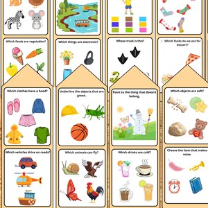 Preschool Learning Activity Cards – 15 Games for Kids (PDF Download ...