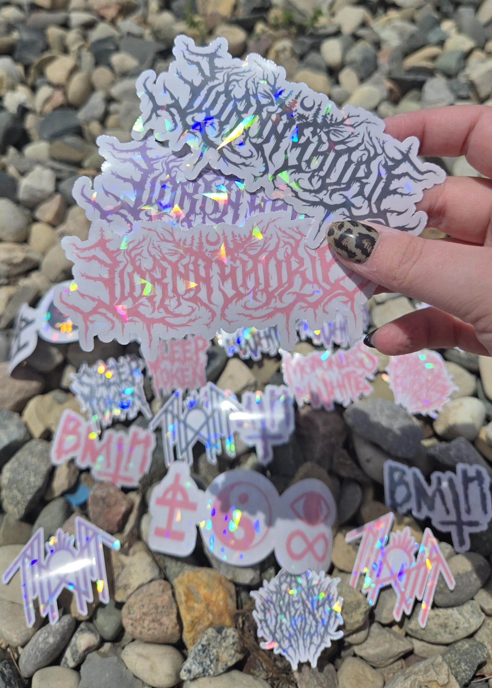 Cutie Band Stickers | 2 Inch | Holographic | Waterproof - Etsy