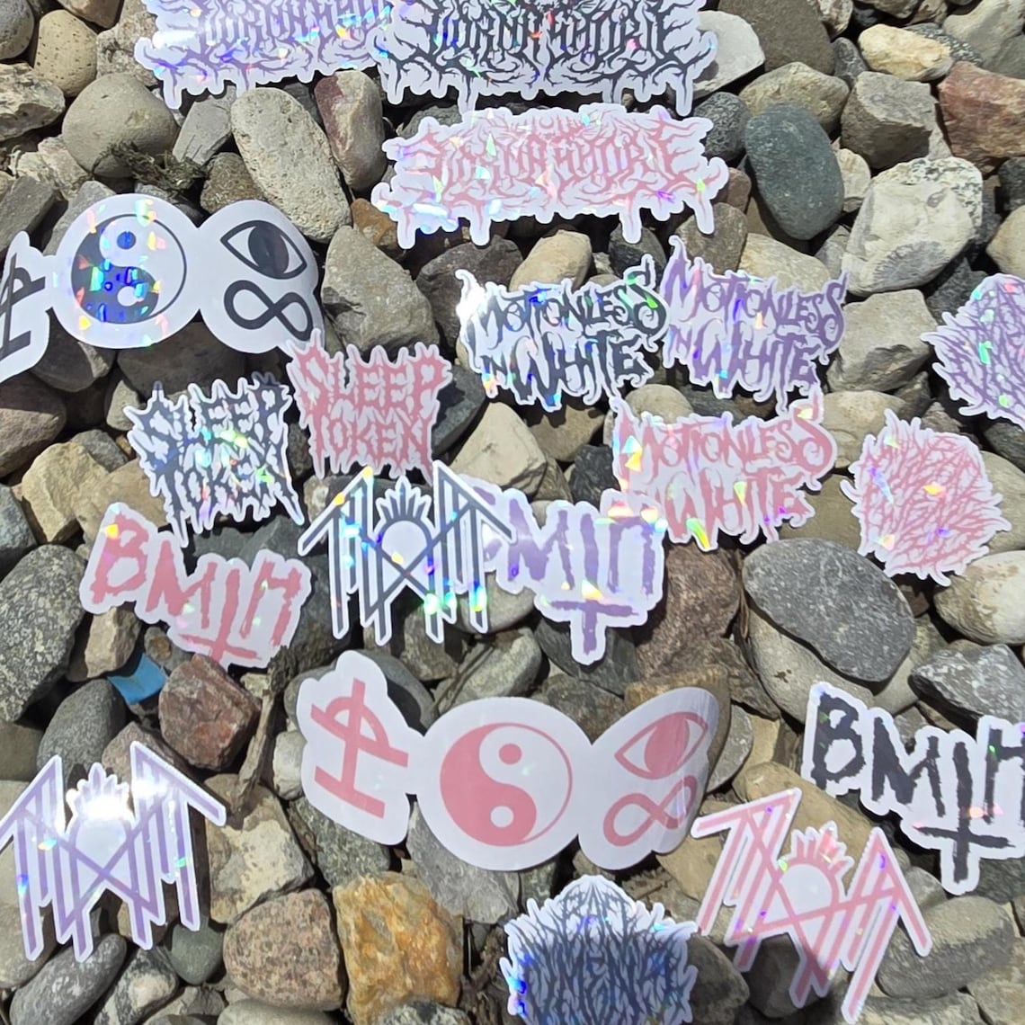 Cutie Band Stickers | 2 Inch | Holographic | Waterproof - Etsy
