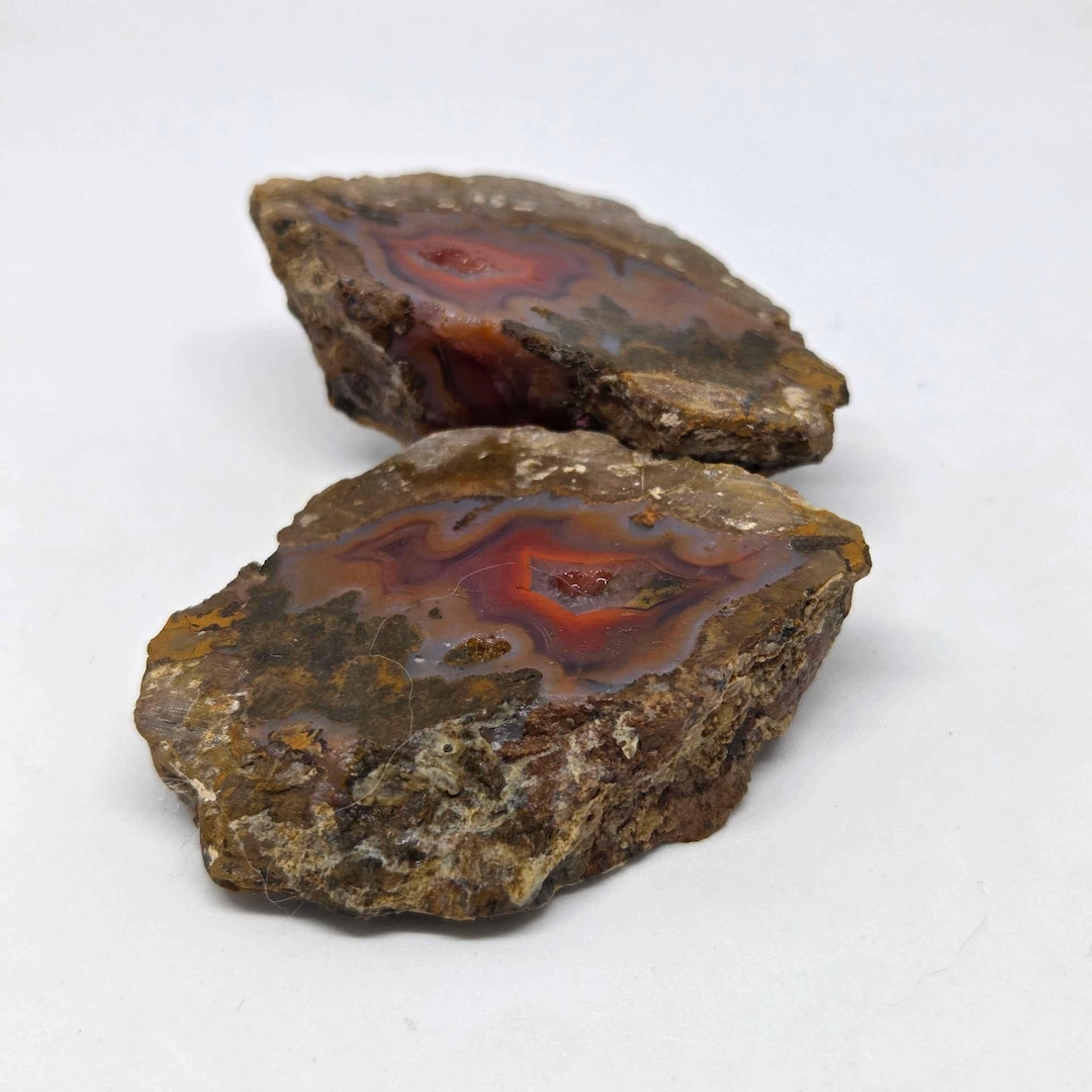 Mexican Red Hot Geode - Etsy