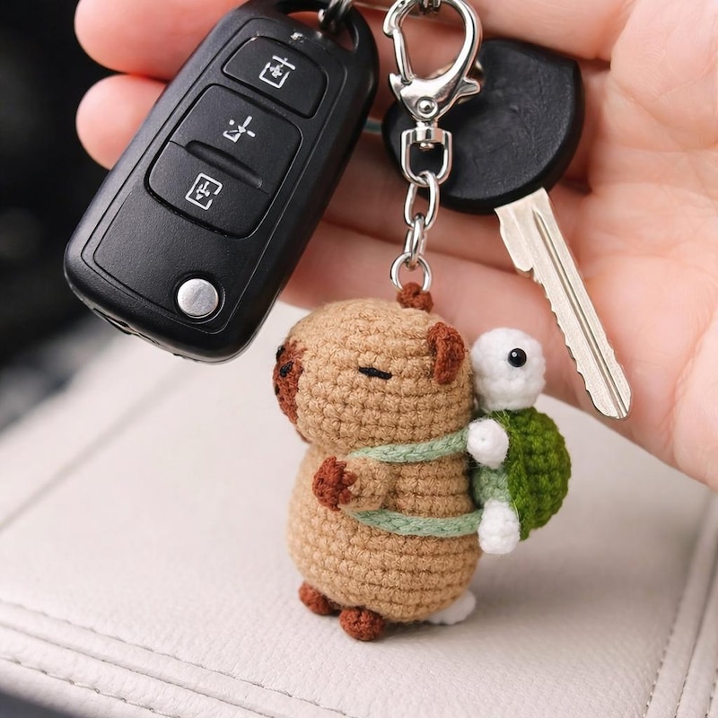 Capybara Keychains - Etsy