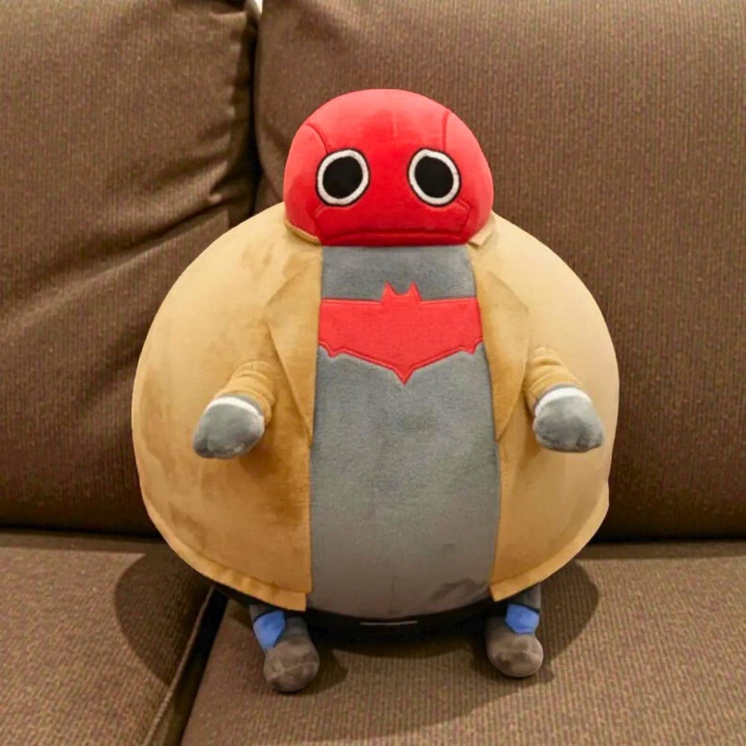 Red Hood Plush Toy | Jason Todd Inspired Collectible Doll (approx. 22cm ...