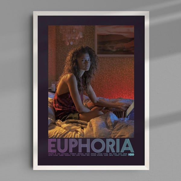 Euphoria Zendaya Posters - Etsy