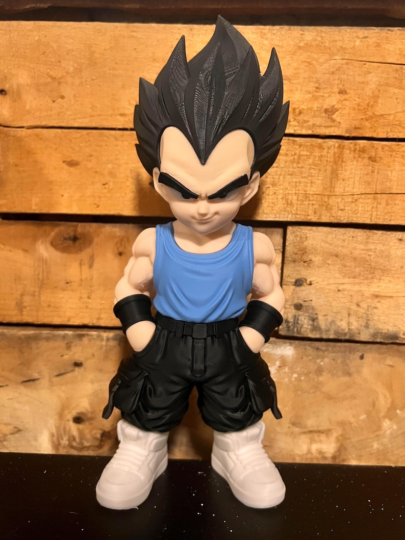 3D Printed Urban Goku & Vegeta Collector Figures (11.5 Inches Tall) - Etsy