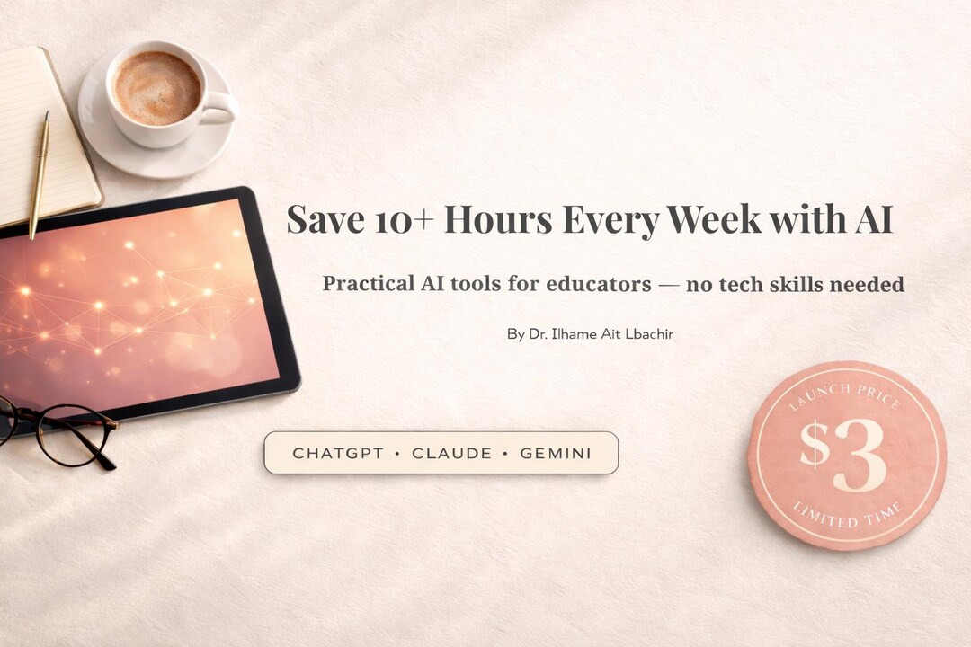 AI Teacher Bundle | Chatgpt Ebook + 20 AI Prompts + 30 Day Checklist ...