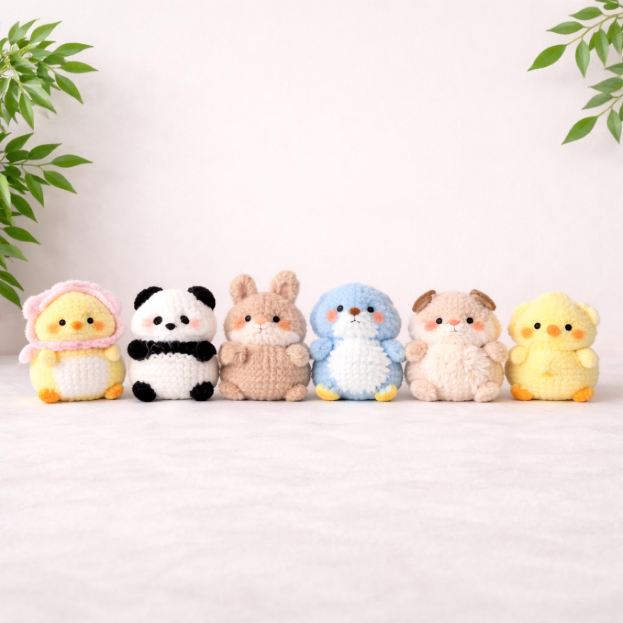 24 Mini Animals Crochet Pattern: Amigurumi Bundle Digital Download - Etsy