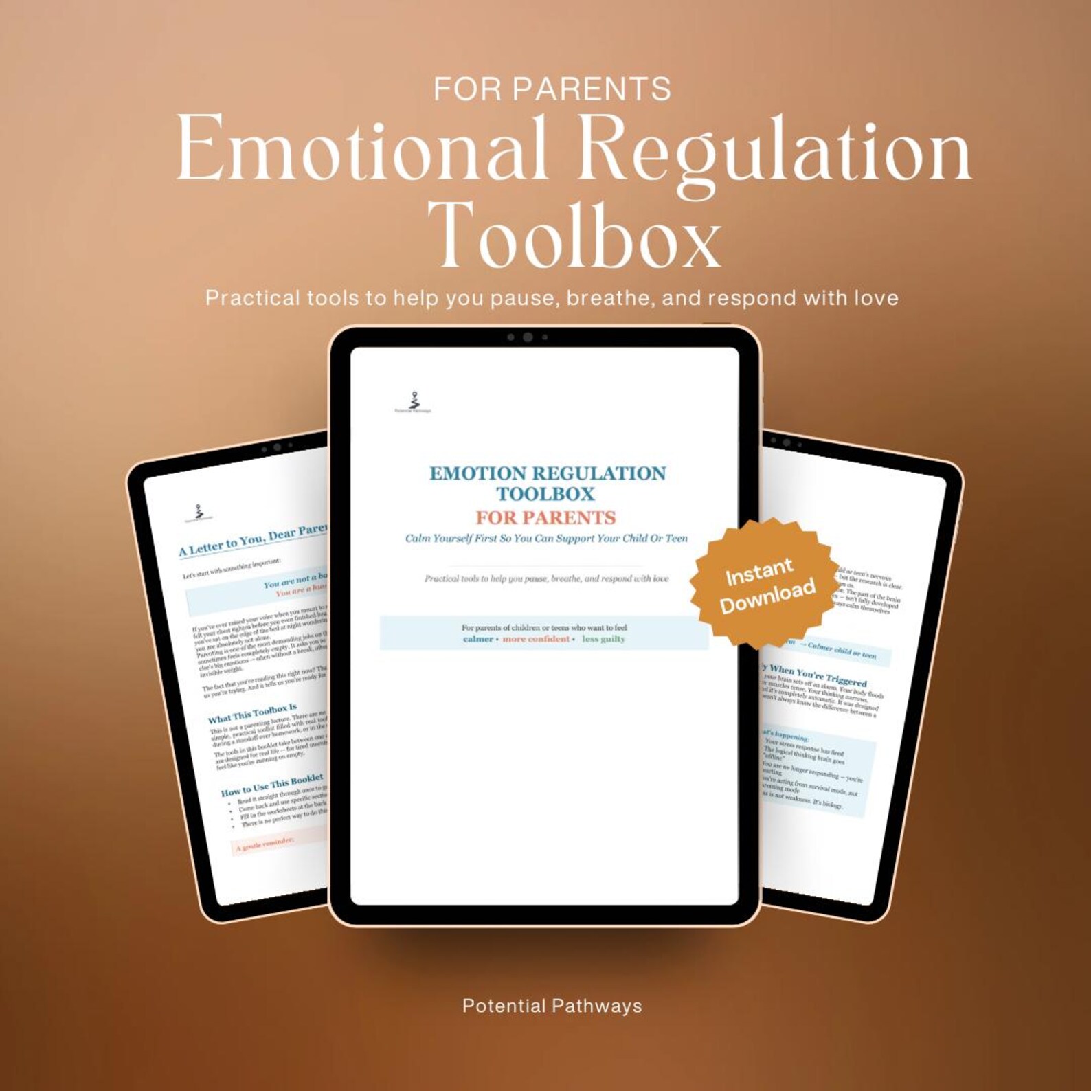 Parenting Toolbox | Calm Nervous System Reset Guide (PDF Printable) - Etsy