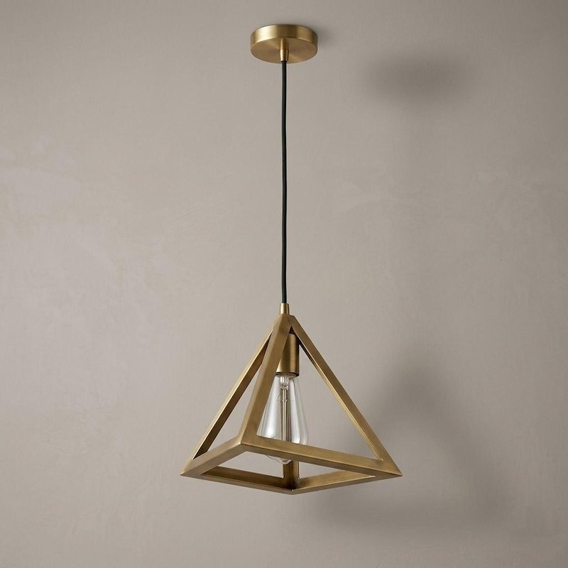 Triangle Ceiling Lamp - Etsy
