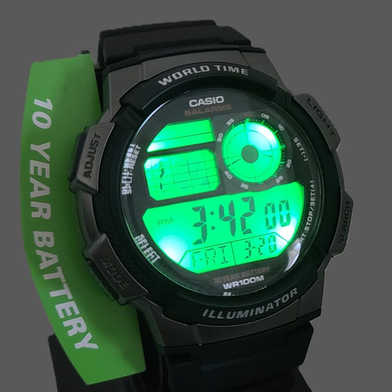 Custom Casio Worldtime - Etsy