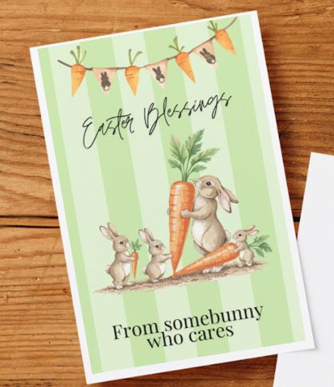5- Card Easter Bundle- Printable Easter Cards - Etsy