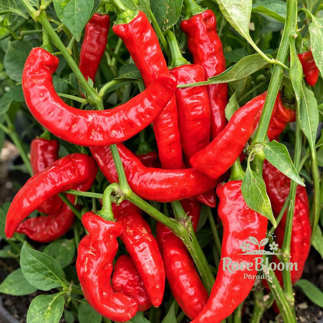 Jimmy Nardello Sweet Italian Pepper – Live Plants (lot of 3) - Etsy