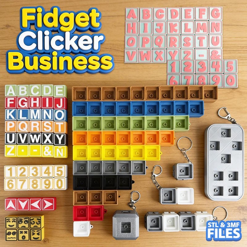 Keyboard Clicker Fidget - Etsy