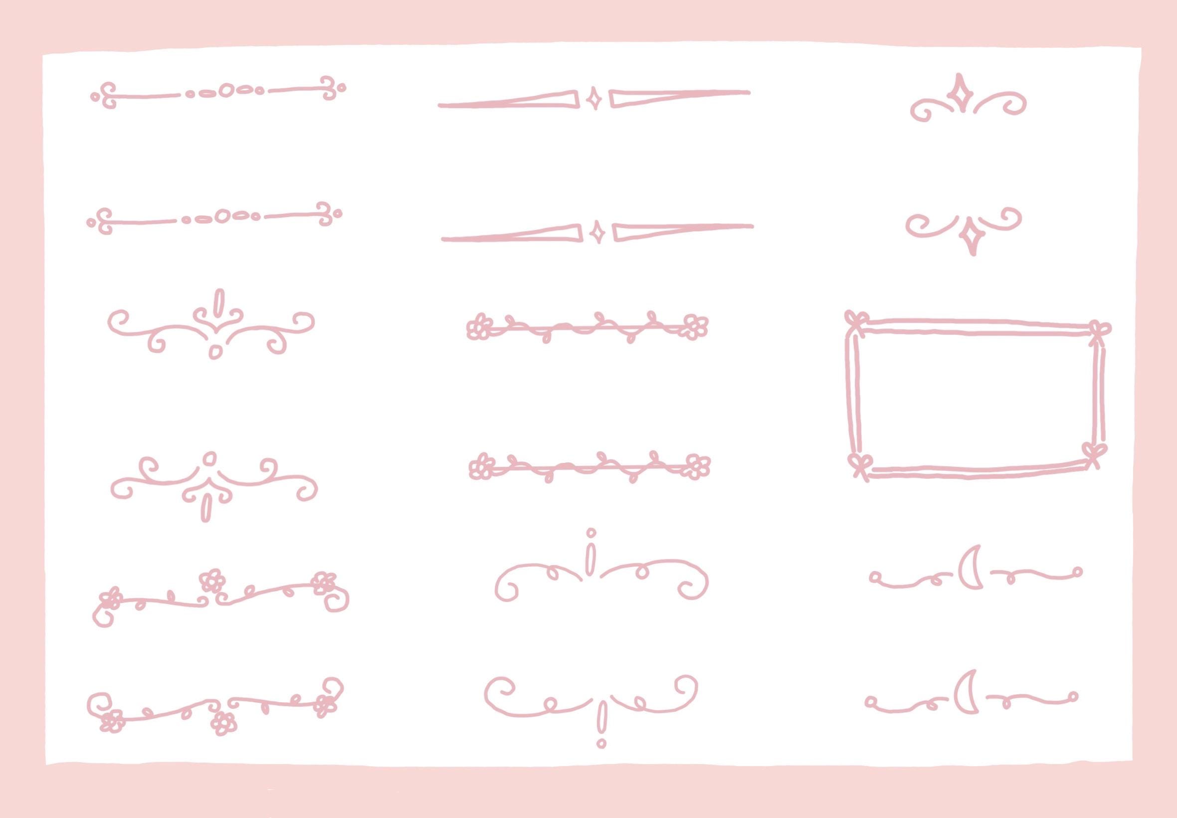 20 Mind Map Stamps for Procreate V.3 | Helps You Save a Lot of Time - Etsy