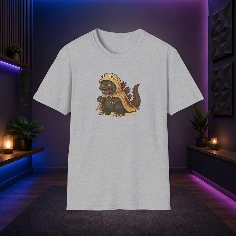 Poncho Godzilla | Shin Godzilla, Adult & Youth T-shirt - Etsy