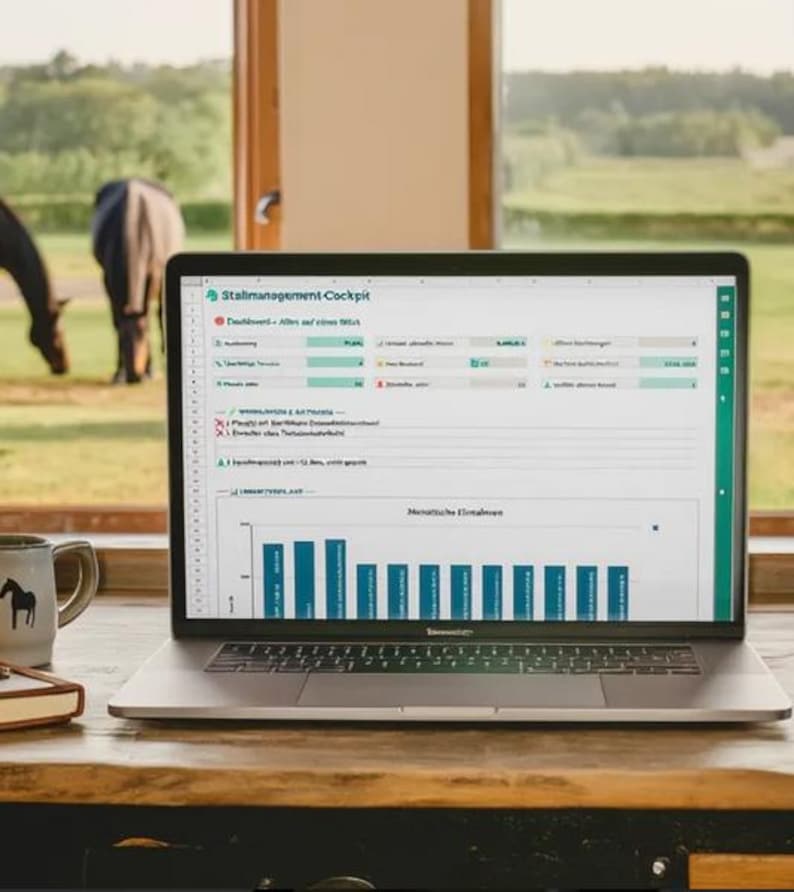 Excel Template for Stable Management | Organize Horse Farm & Riding ...