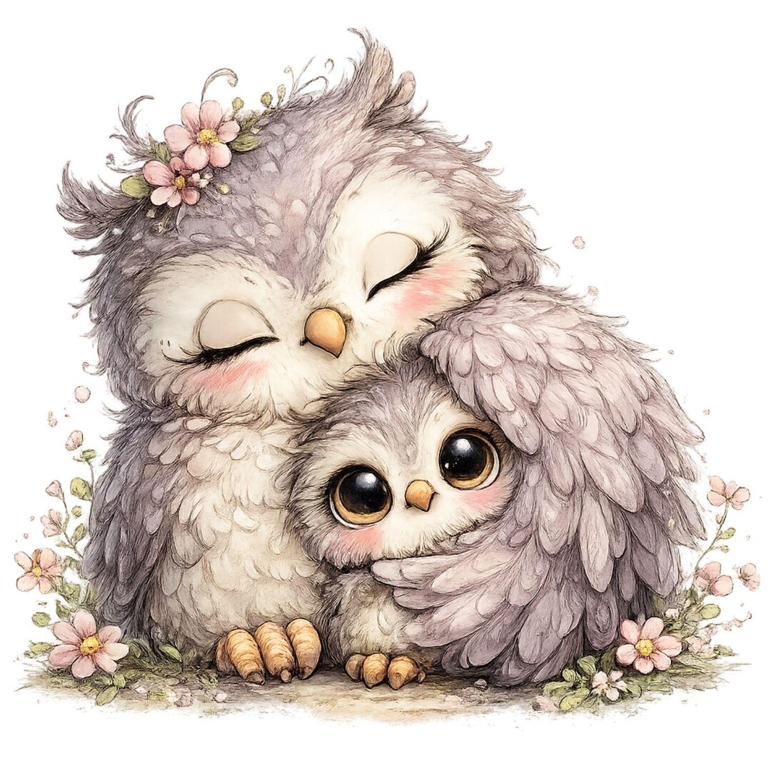 Mother and Baby Animals Clipart Bundle, Mothers Day Animal Clipart ...