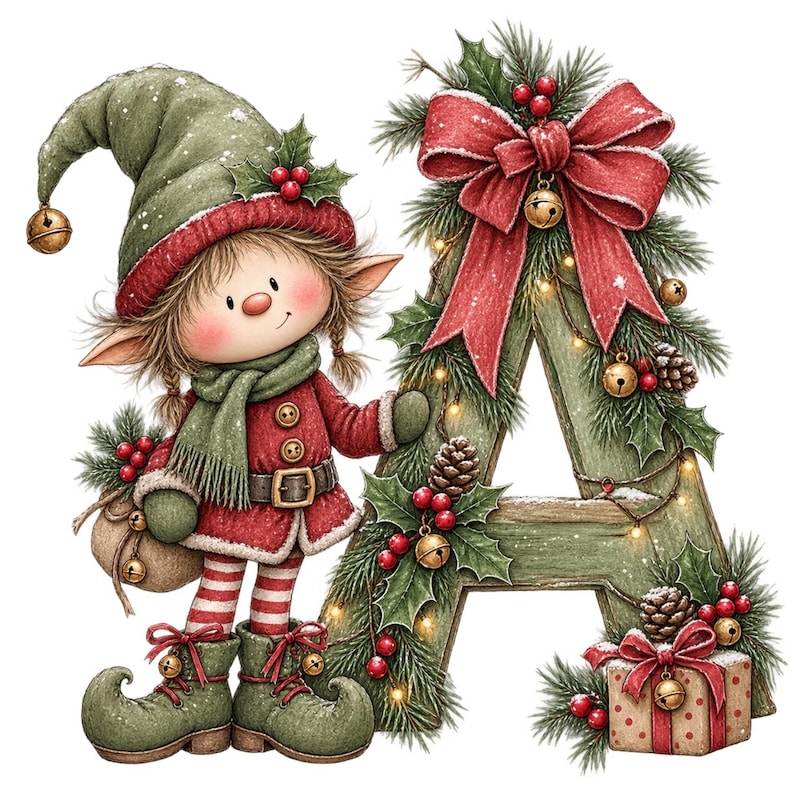 Elf Pencil Drawing - Etsy