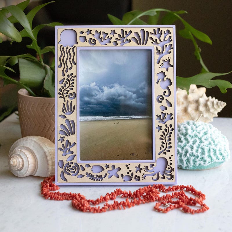 Sea Theme Picture Frame - Etsy