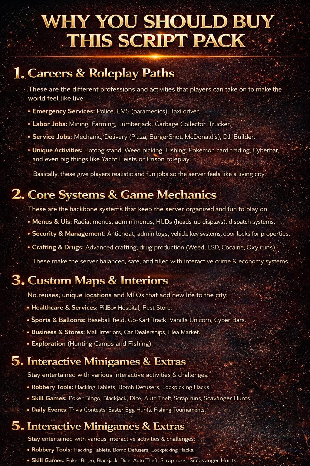 FiveM | Pacote Completo de Scripts | Mais de 220 scripts para FiveM ...