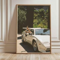 Countach LP400 Silhouette Vector File - Etsy