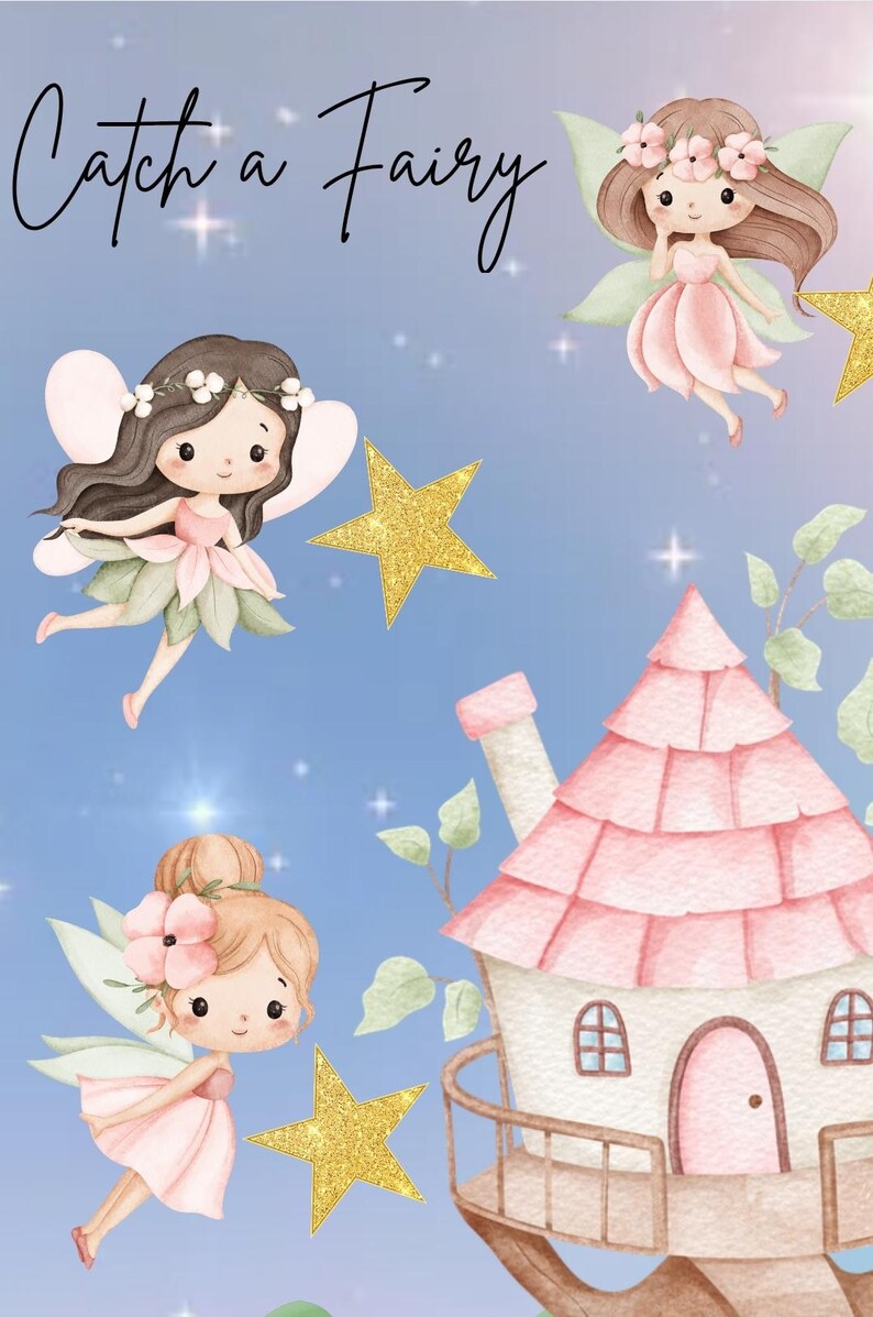 Catch a Fairy Roll and Save - Etsy