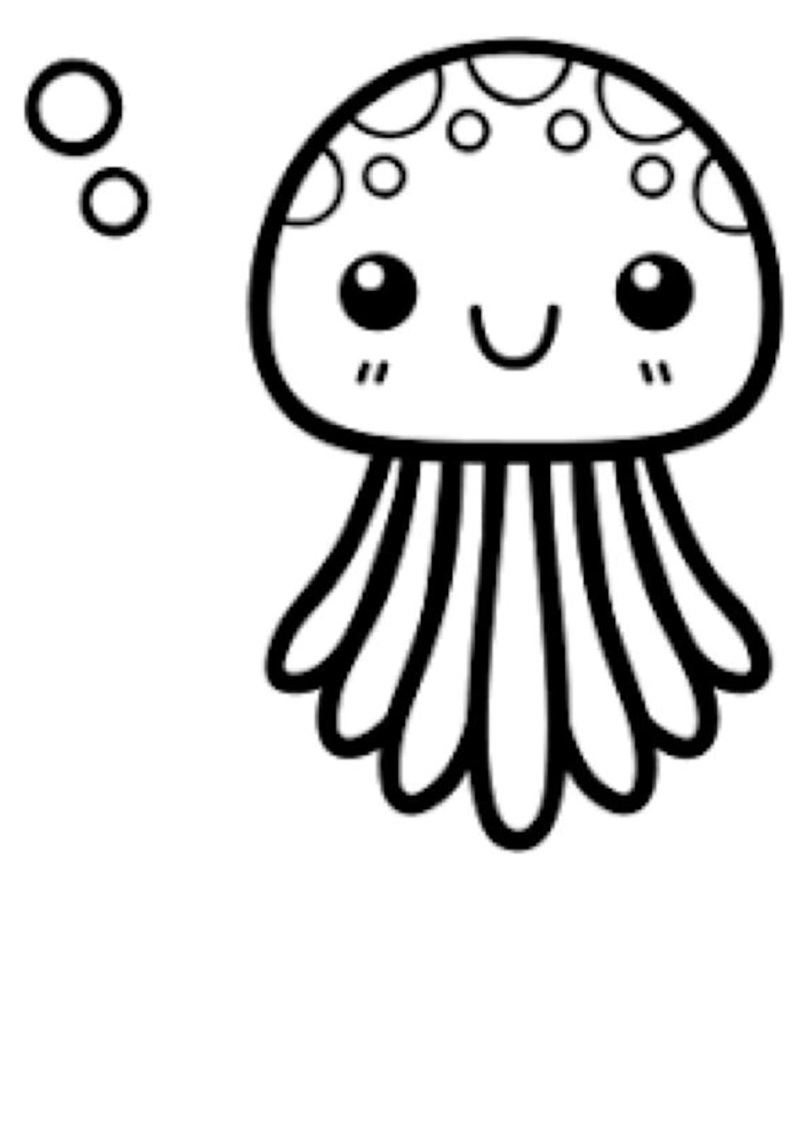 26 Ocean Animal Coloring Pages Printable | Cute Sea Life Coloring Book ...