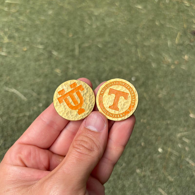 Stamped Ball Marker Golf - Etsy