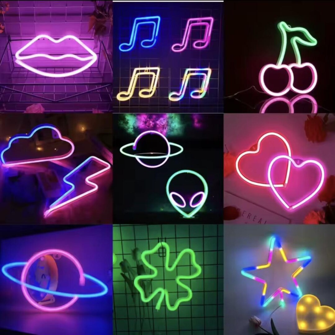 Personalised Name Neon LED Sign for Wall Décor, Custom Neon Light for ...